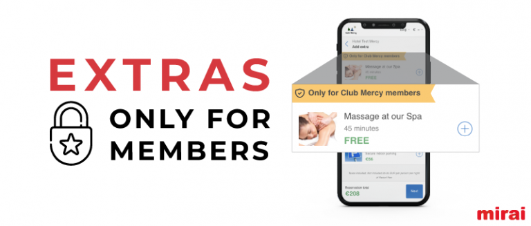 Your loyalty club can now offer extras as benefits for your members