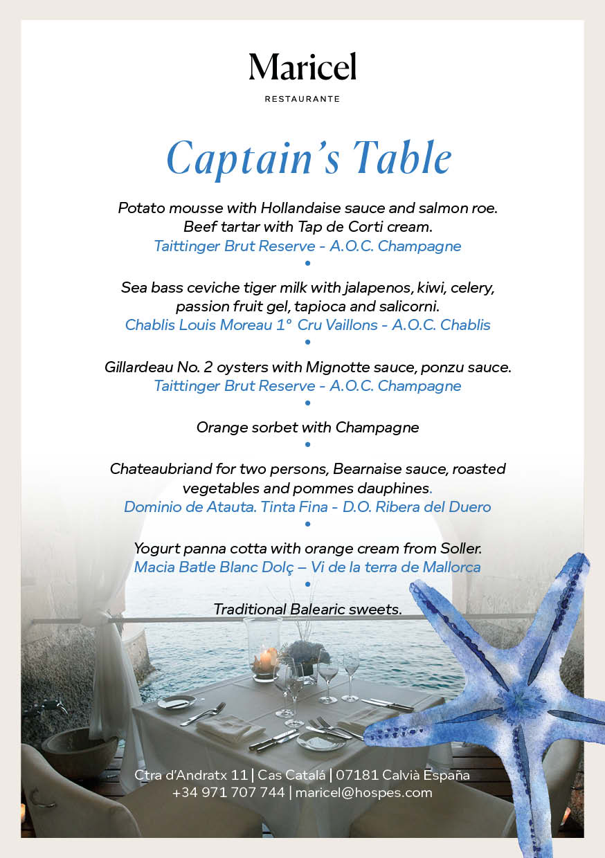 Mallorca | Mesa del capitán